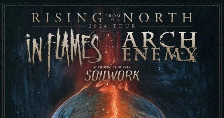 IN FLAMES And ARCH ENEMY Announce 'Rising From The North' Tour With ...