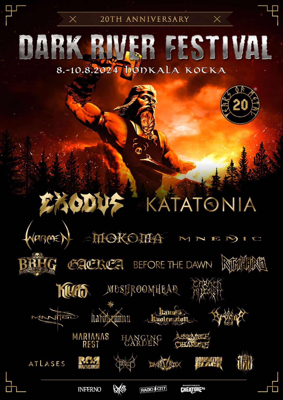 DARK RIVER FESTIVAL: Finland’s Most Homelike Metal Experience Reigns ...
