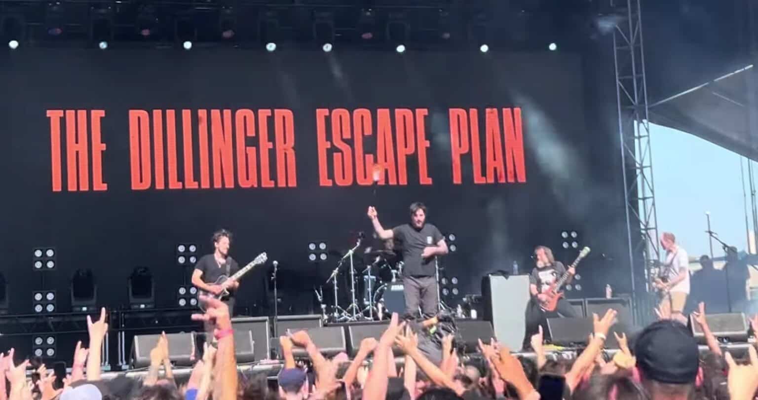 THE DILLINGER ESCAPE PLAN Plays First Reunion Concert With Original ...