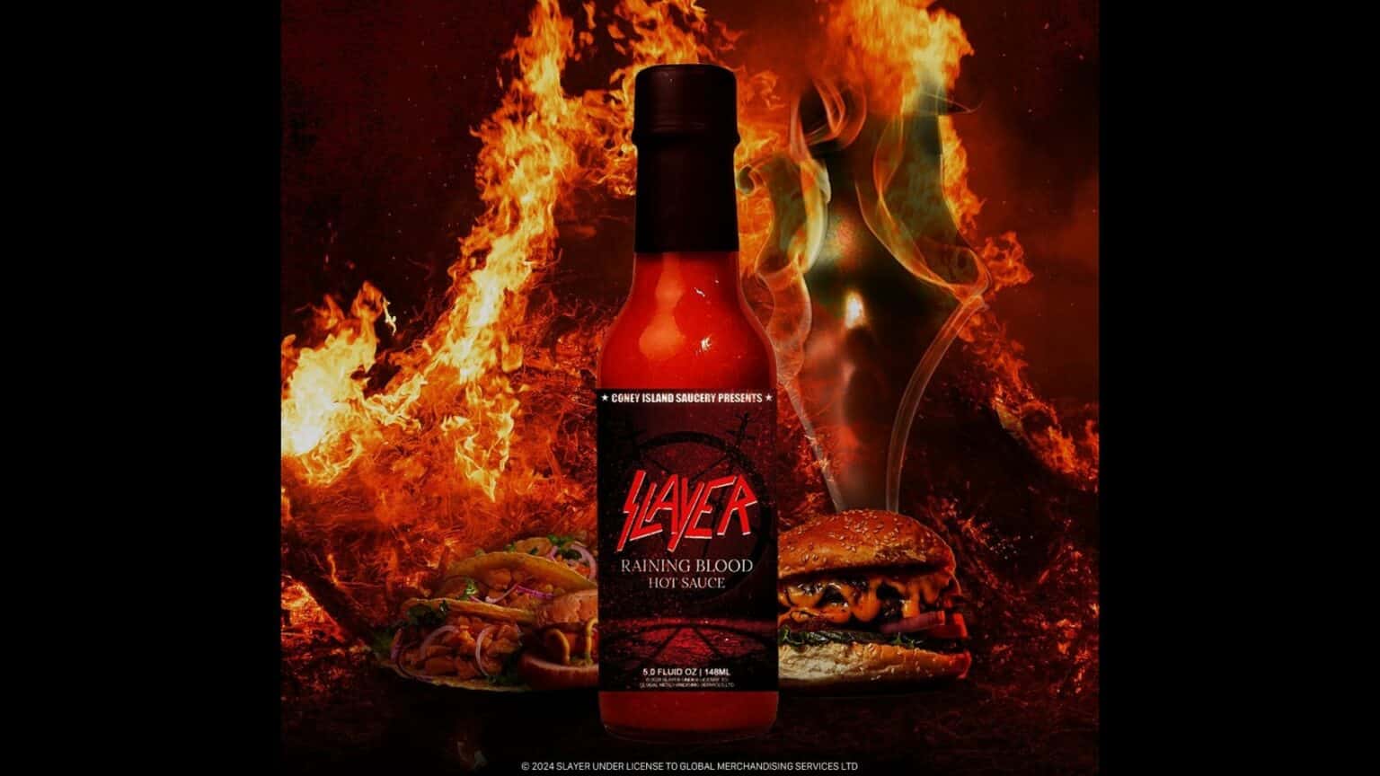 SLAYER Announces 'Raining Blood' Hot Sauce