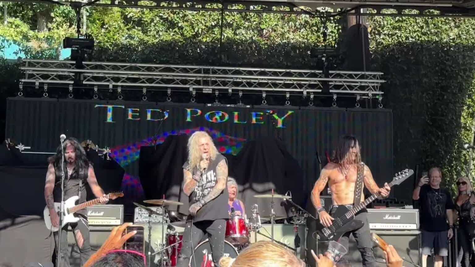 TED POLEY's Drummer Collapses On Stage During Monsters Of Rock Cruise ...