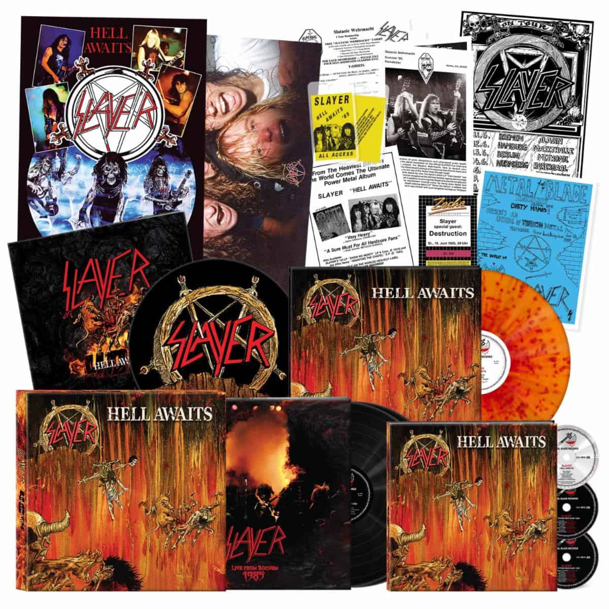 SLAYER: Special 40th Anniversary Reissue Of 'Hell Awaits' Announced