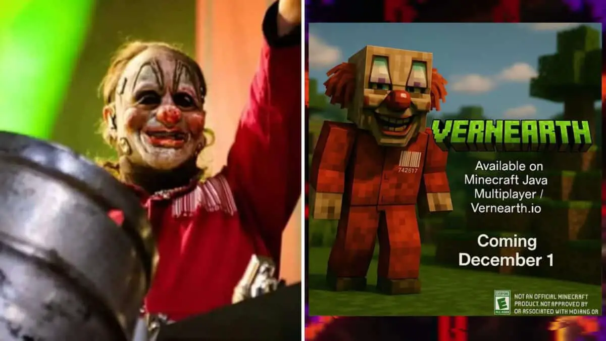 SLIPKNOT’s CLOWN Unveils His New Custom Minecraft World ‘Vernearth’